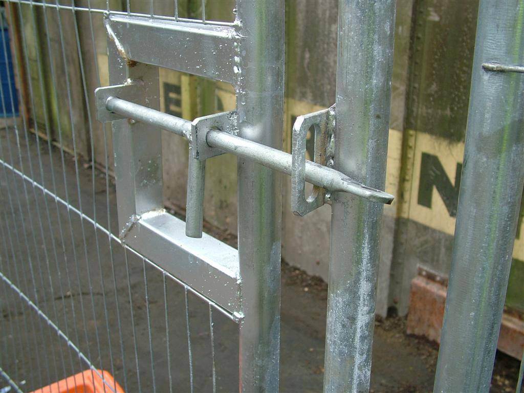 Temporary Site Security Pedestrian Gate | Jacksons Fencing