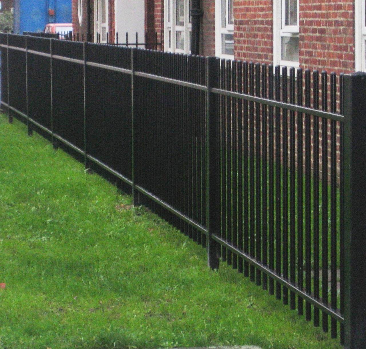Barbican Imperial Metal Railings | Jacksons Fencing