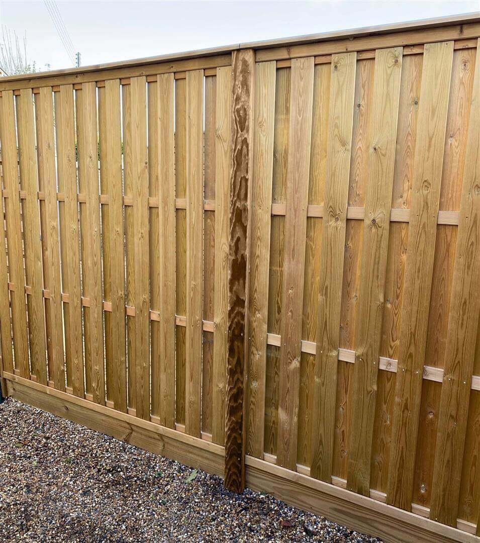 The Metal Mi-T post timber cover | Jacksons Fencing