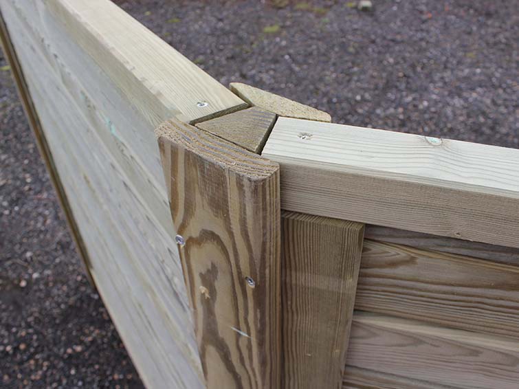 45 Degree Angled Slotted Fence Post | Jacksons Fencing
