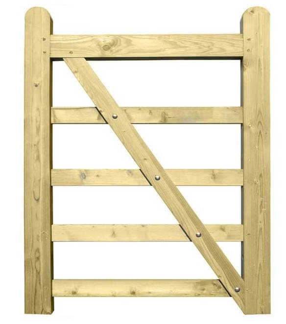 Wooden Field Gates | Timber Field Gates | Jacksons Fencing