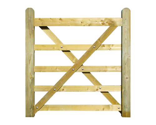Wooden Field Gates | Timber Field Gates | Jacksons Fencing