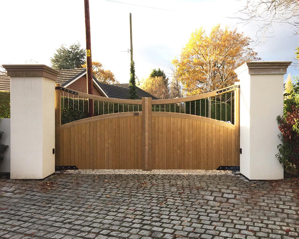 Cathedral Courtyard Gates | Jacksons Fencing