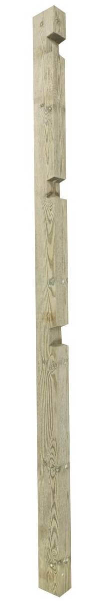 2.40m Intermediate Featherboard Post | Jacksons Fencing