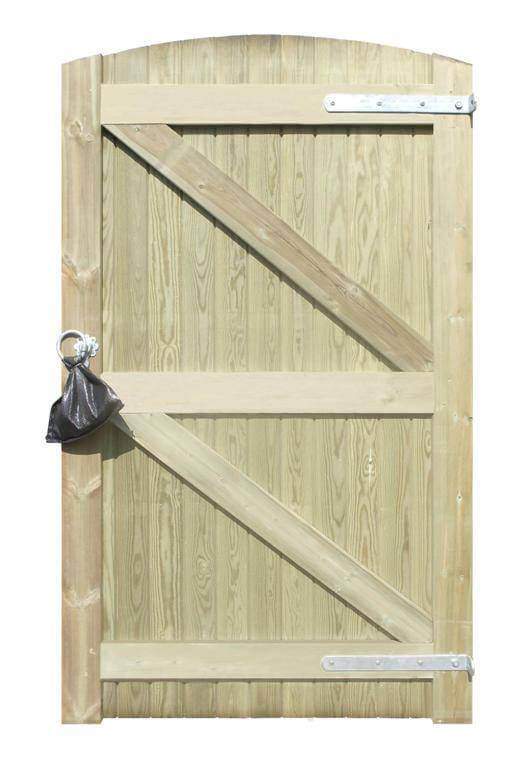 Arched Top Gate 1.75m high | Jacksons Fencing