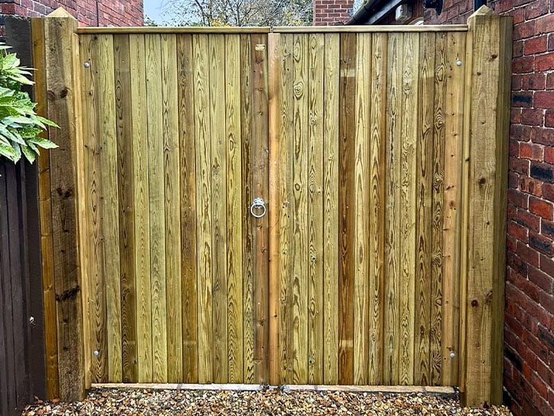 Brook Tall Wooden Gate | Jacksons Fencing