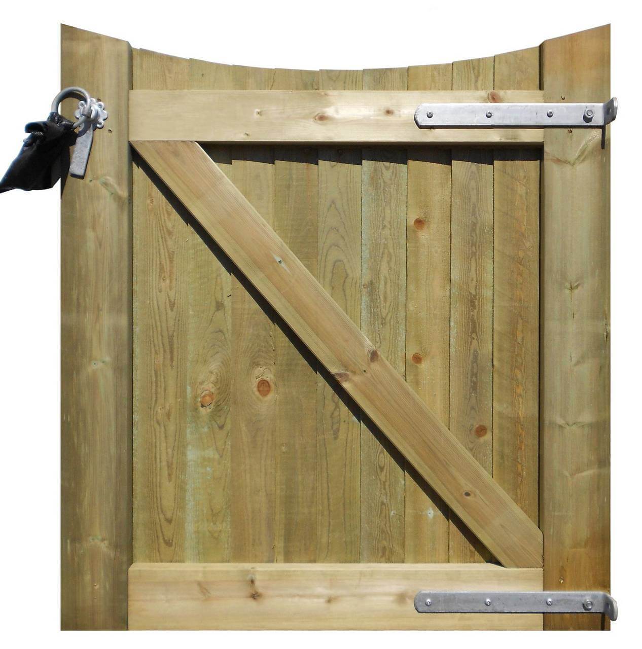 Venetian Garden Gate Left hand hanging | Jacksons Fencing