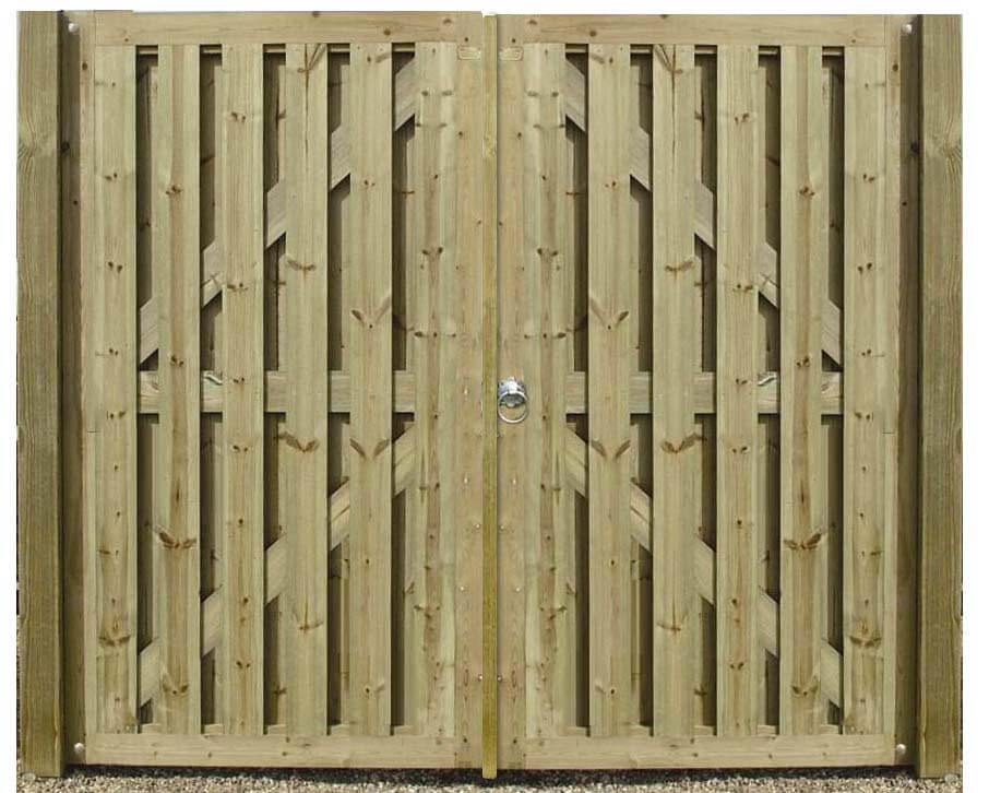 Vertical Hit and Miss Gate 1.93m tall | Jacksons Fencing