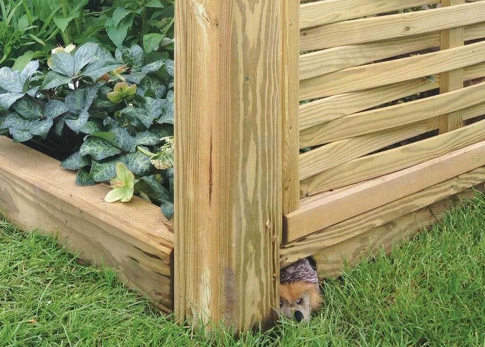 Hedgehog Friendly Gravel Board | Jacksons Fencing