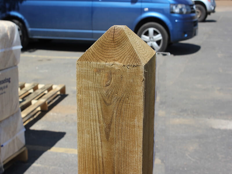 Timber Bollards | Wooden Bollards | Jacksons Fencing