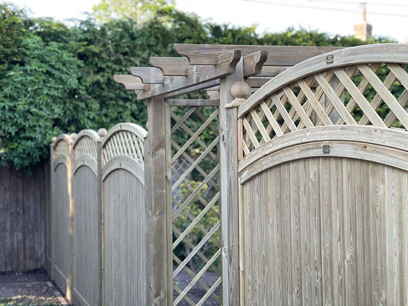 Jacksons Approved Installer creates custom Pergola | Jacksons Fencing
