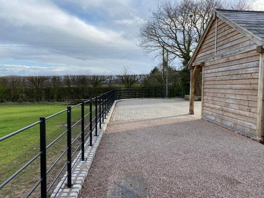 Estate Railings provide unspoiled views of Cheshire Countryside | The ...