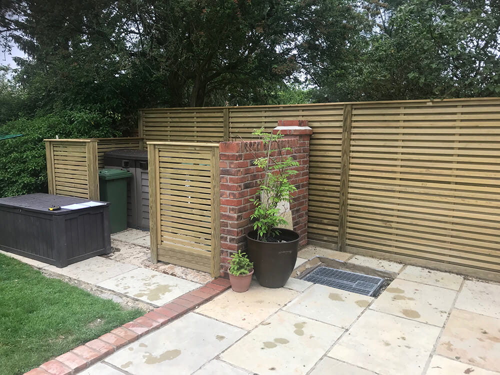 Ideas to Hide Wheelie Bins | Bin Screens | Jacksons Fencing