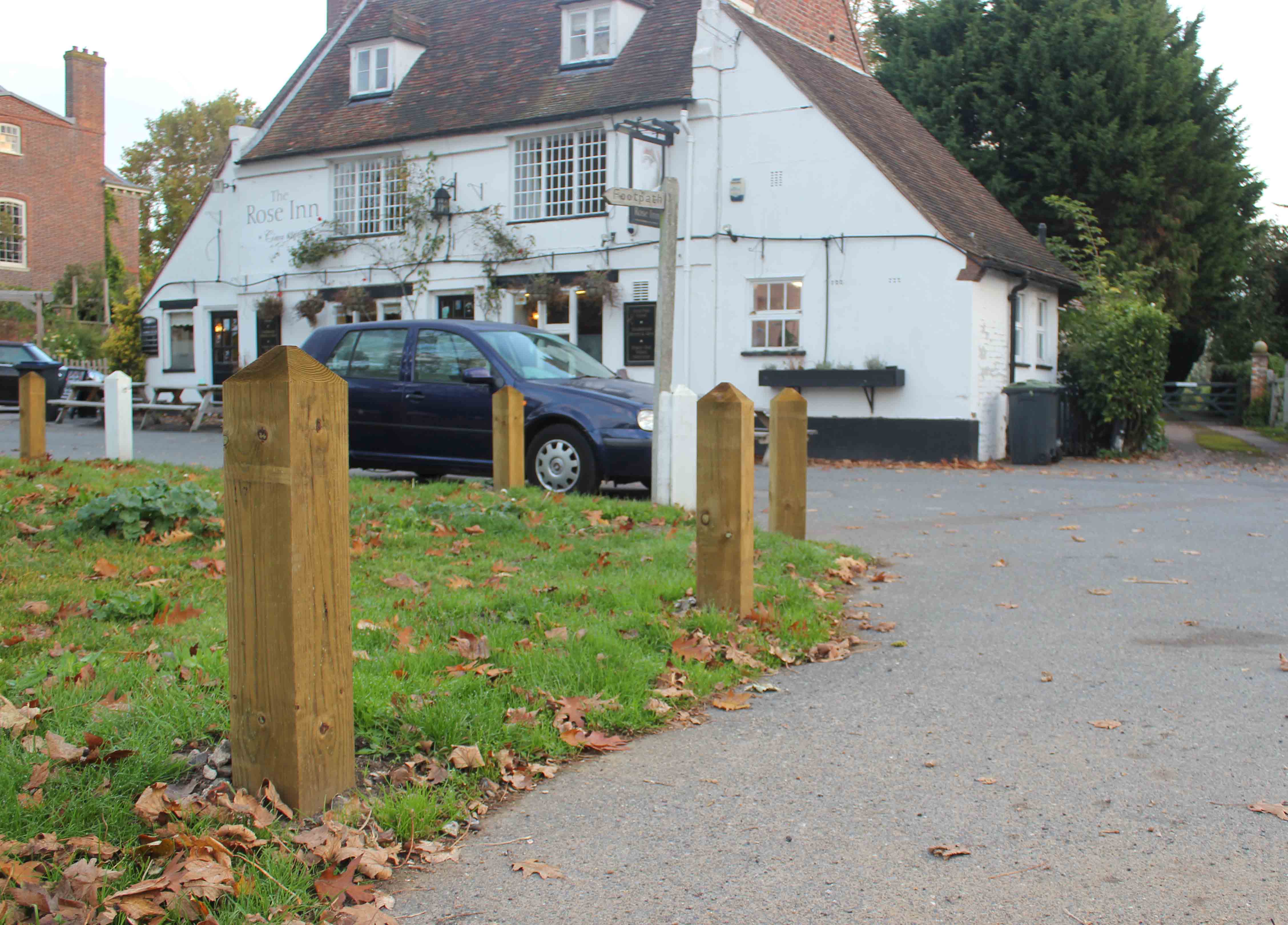 Timber Bollards | Wooden Bollards | Jacksons Fencing