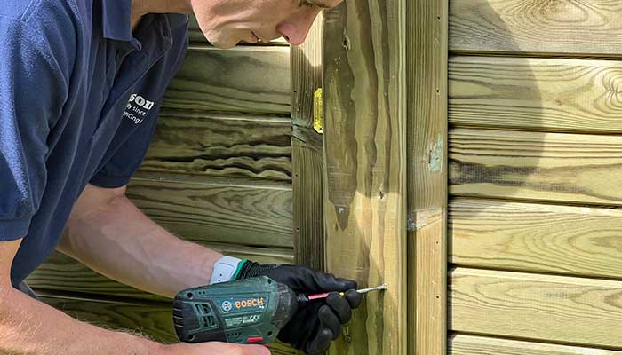 Timber Bollards | Wooden Bollards | Jacksons Fencing