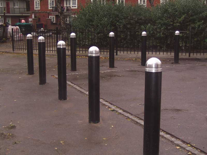 1.50m High 178mm Dia PPC Bollard | Jacksons Fencing
