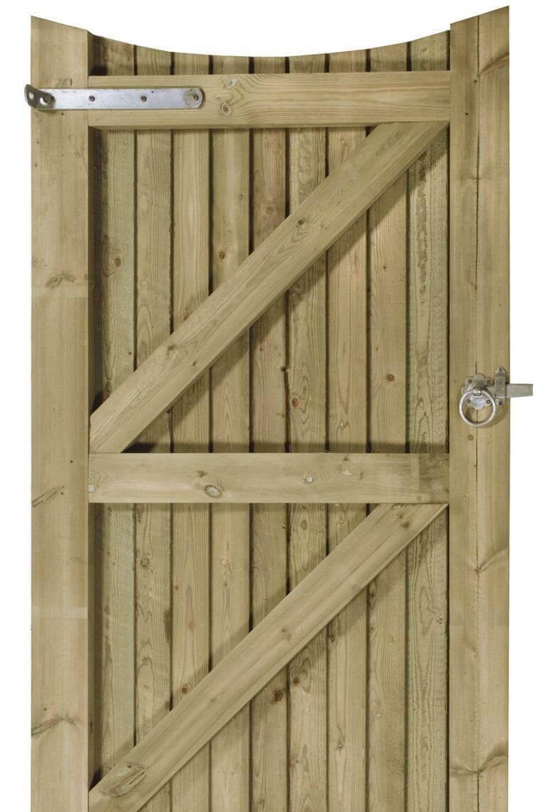 Concave Garden Gate Set | Jacksons Fencing